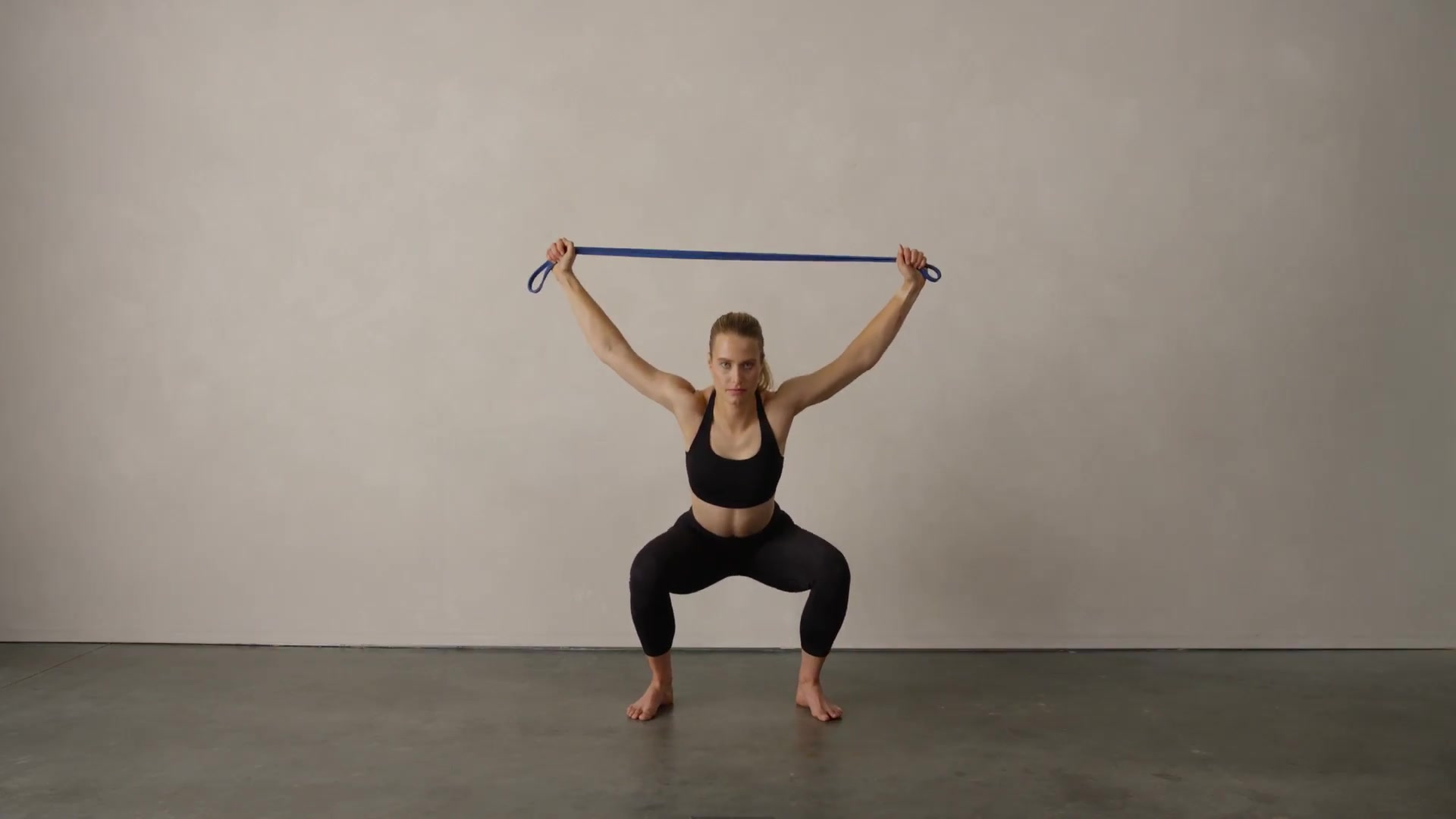 Banded Overhead Squat - Video, Instructions & Variations