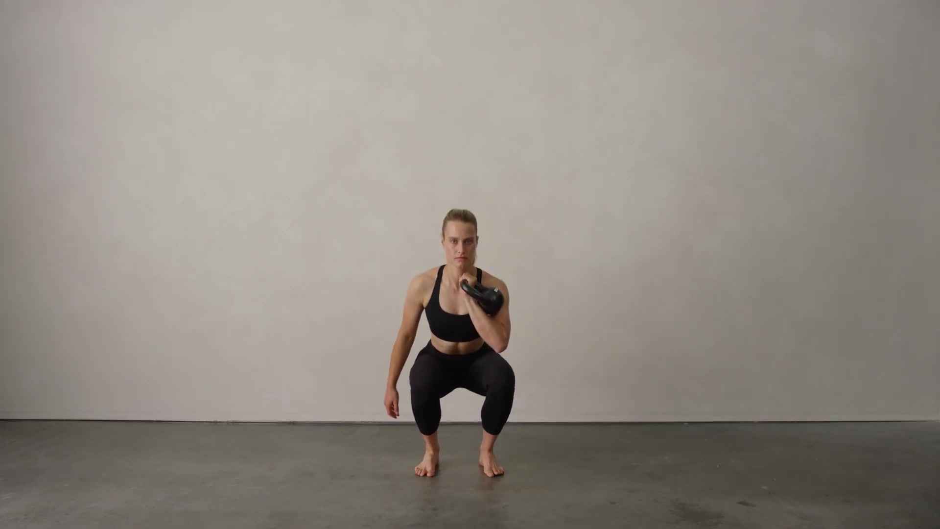 Front Rack Narrow Stance Squat - Video, Instructions & Variations