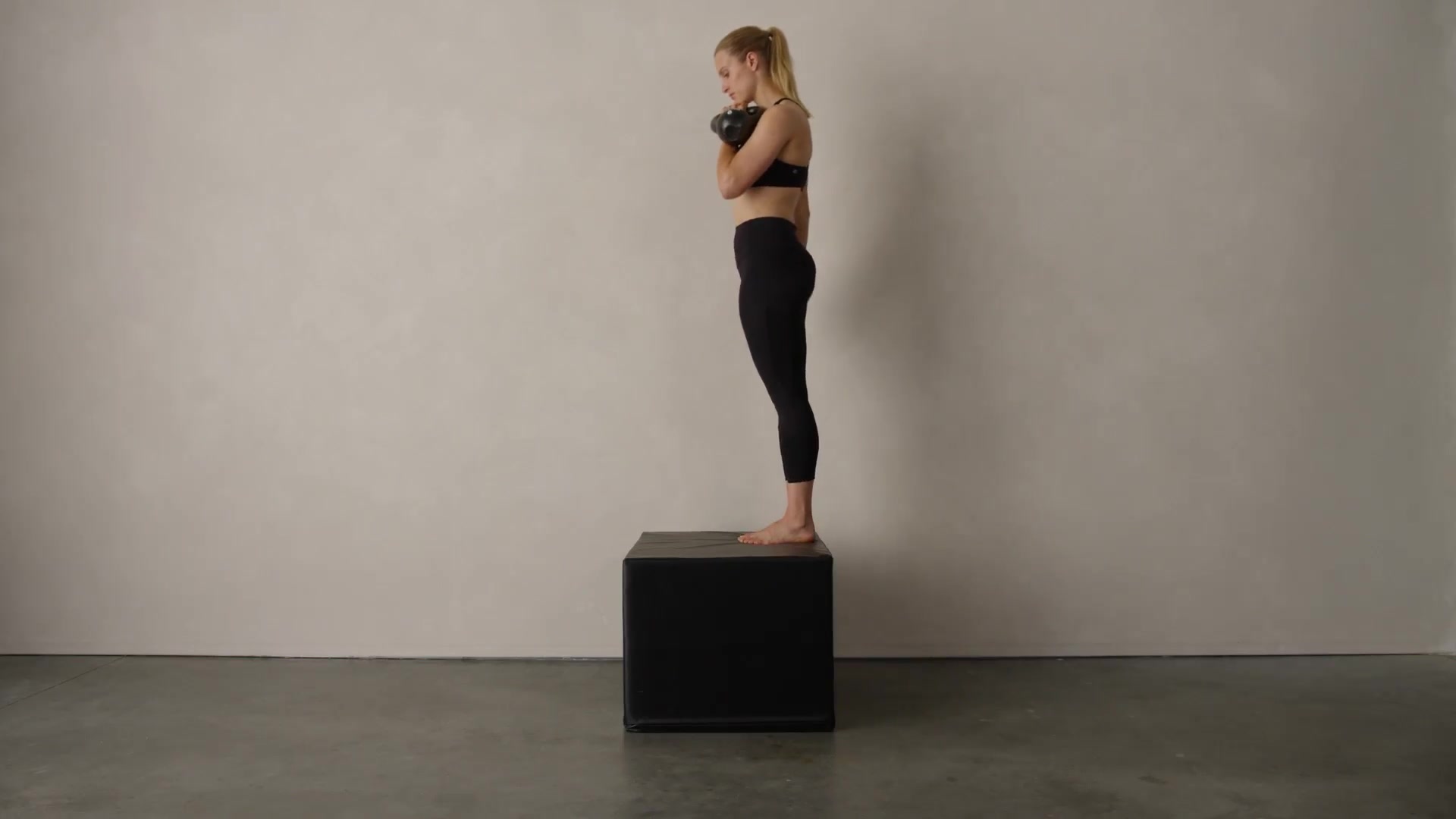 Single Arm Front Rack KB Step Ups - Video, Instructions & Variations