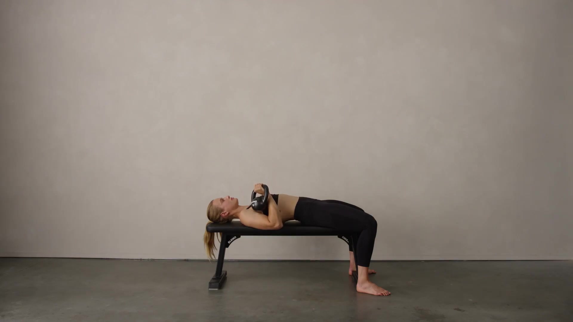 Single Arm KB Bench Press - Video, Instructions & Variations