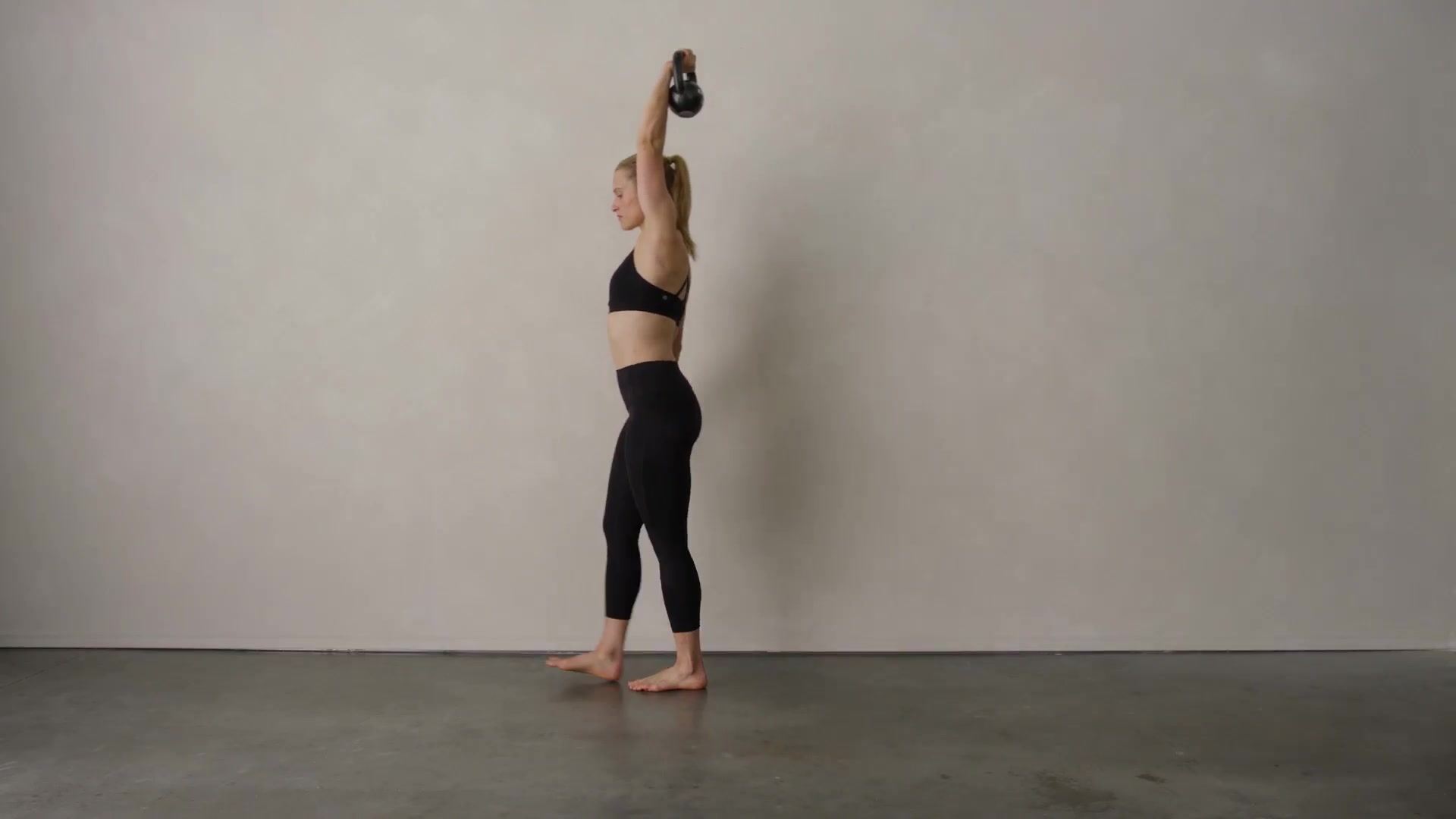 Single Arm KB OH Carry - Video, Instructions & Variations