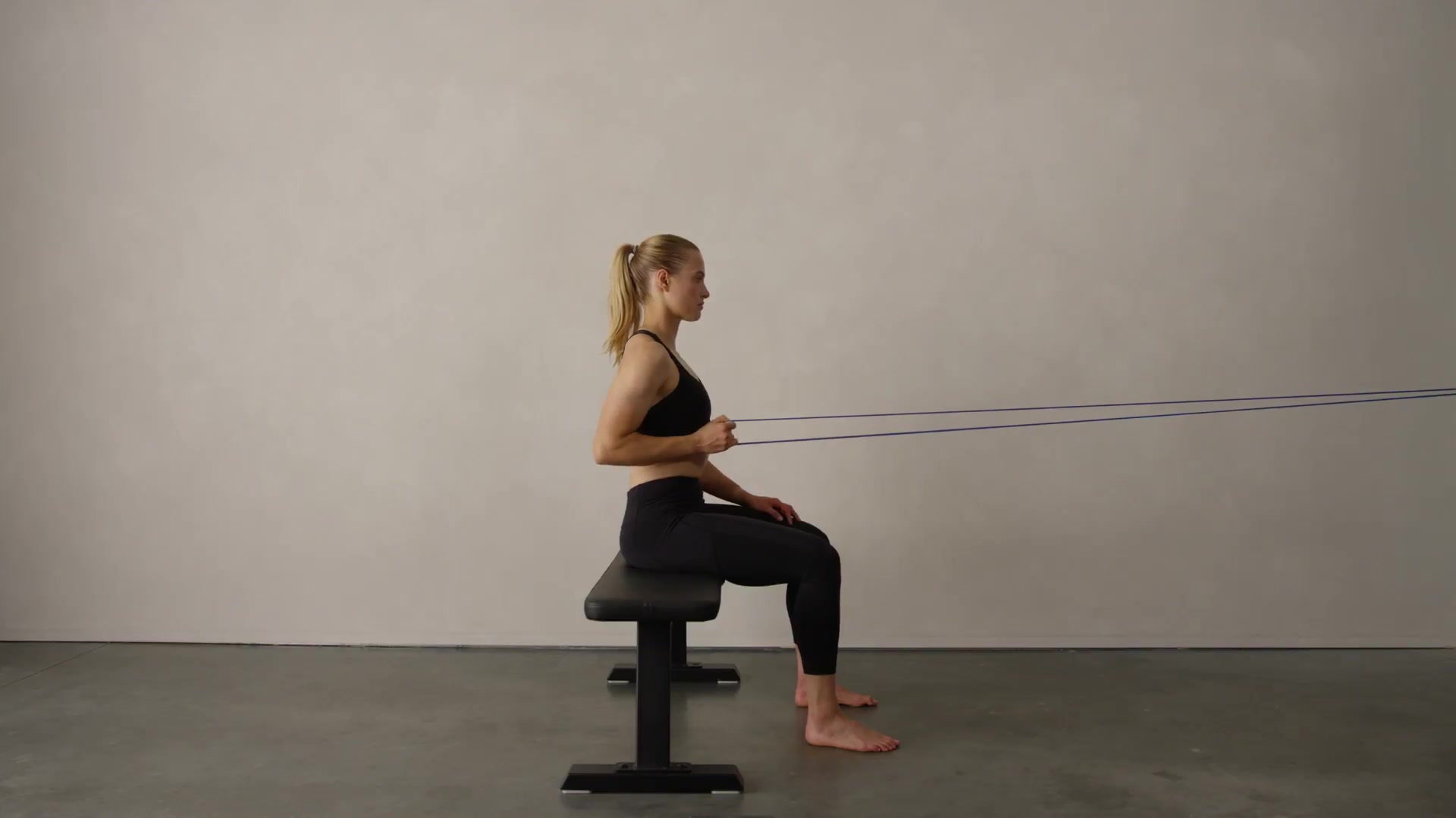 Single Arm Seated Banded Pulls - Video, Instructions & Variations