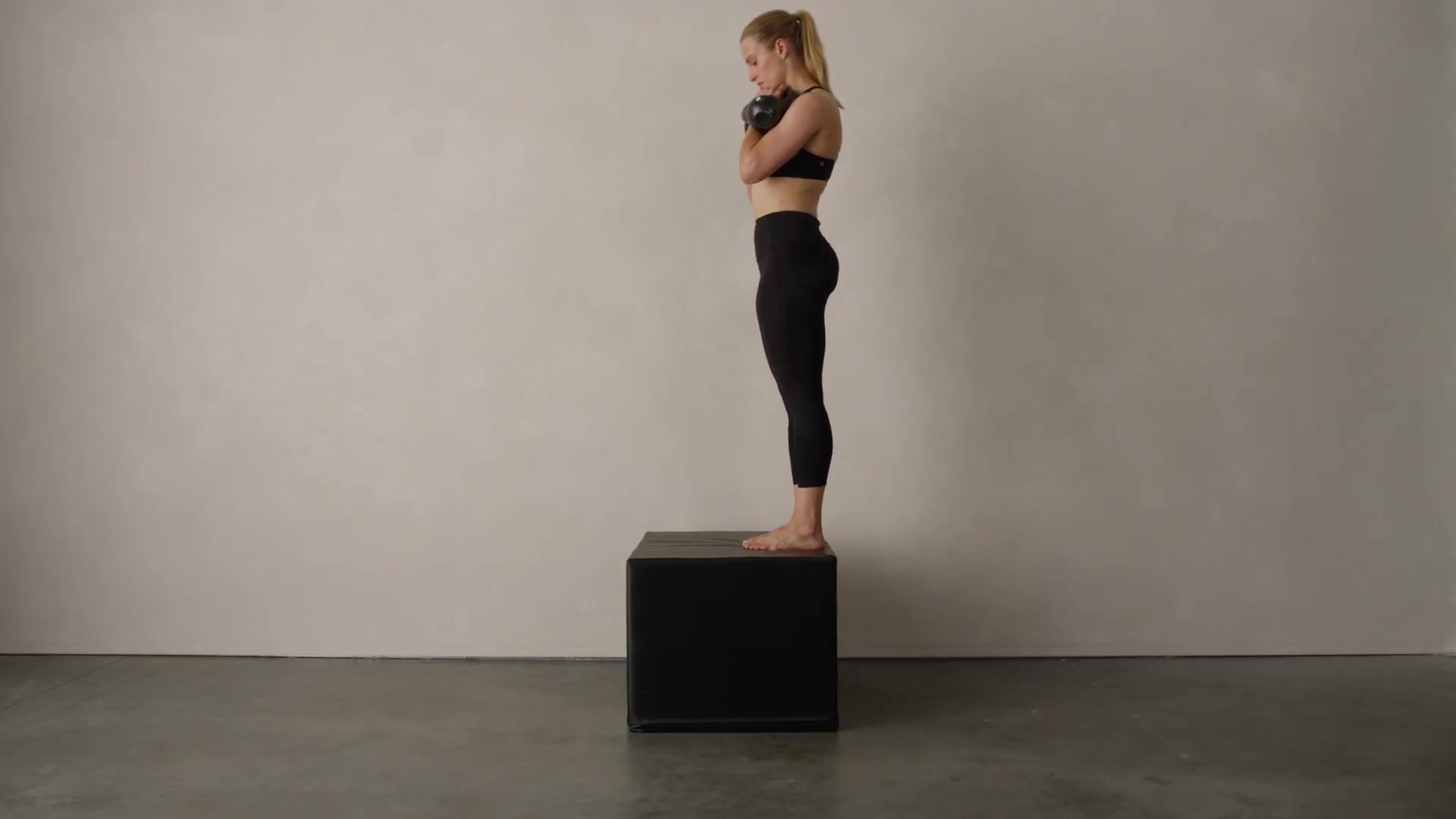 Single Leg Front Rack KB Step Up - Video, Instructions & Variations